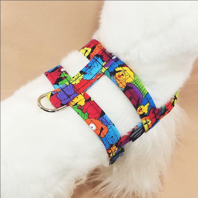 bright dogs easy-on dog harness | UDogU LLC