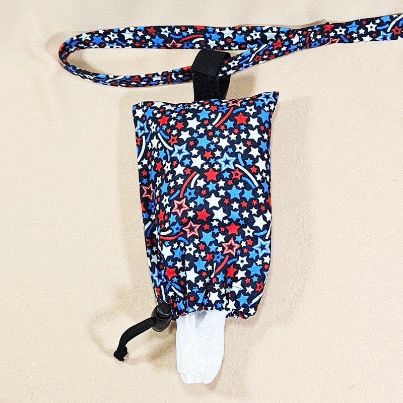 star spangled dooty-duffel - for carrying pick up bags | UDogU LLC